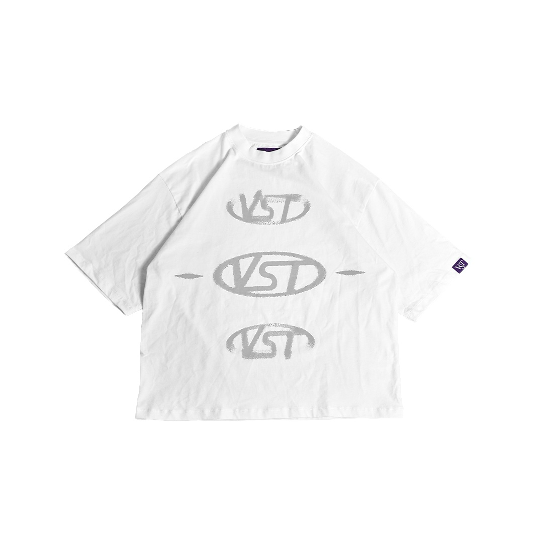TRIPLE TEE (WHITE II) – VestaGarments